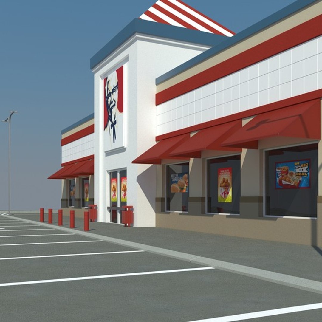 3d Model Ihop Restaurant