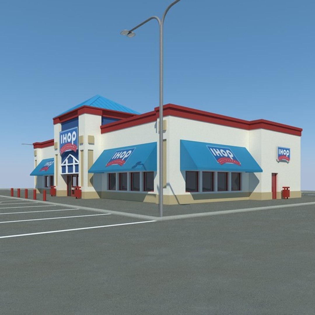 3d Model Ihop Restaurant