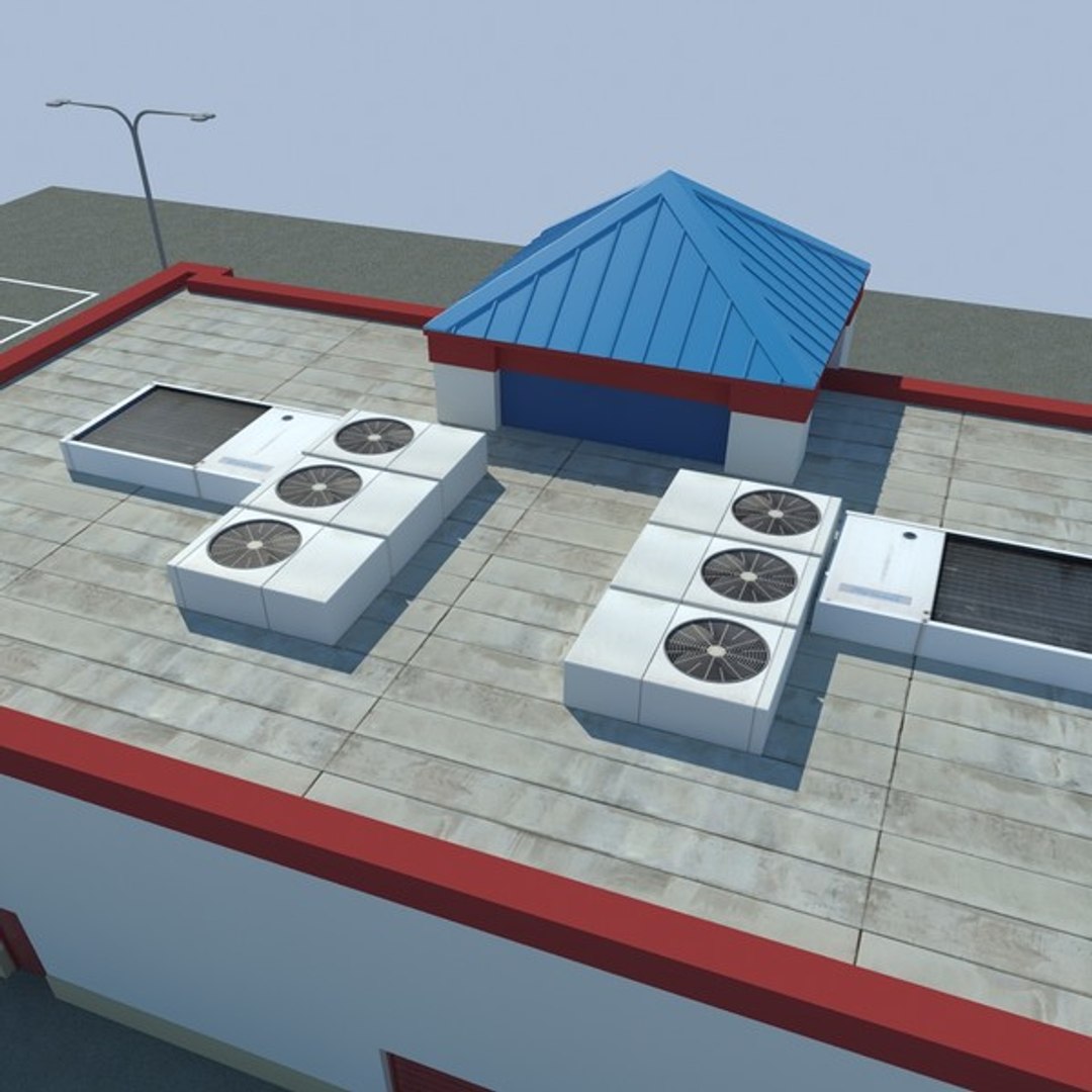 3d Model Ihop Restaurant