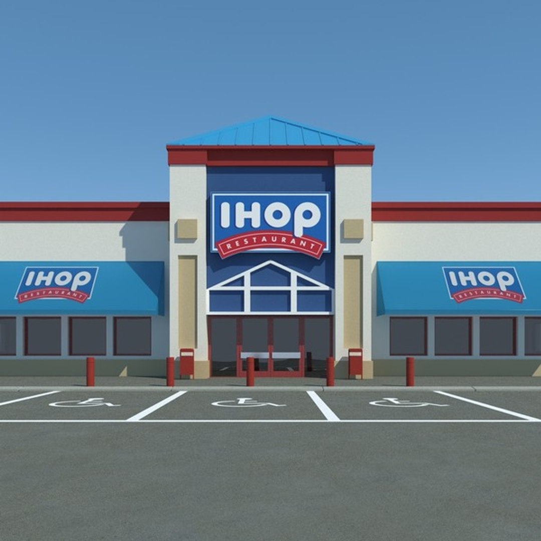 3d Model Ihop Restaurant