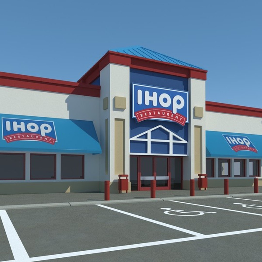 3d Model Ihop Restaurant