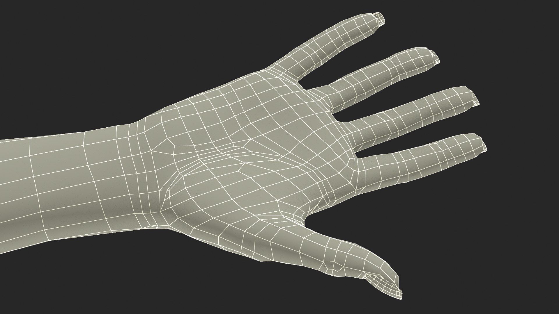 3D European Woman Hand Base Pose - TurboSquid 2195651