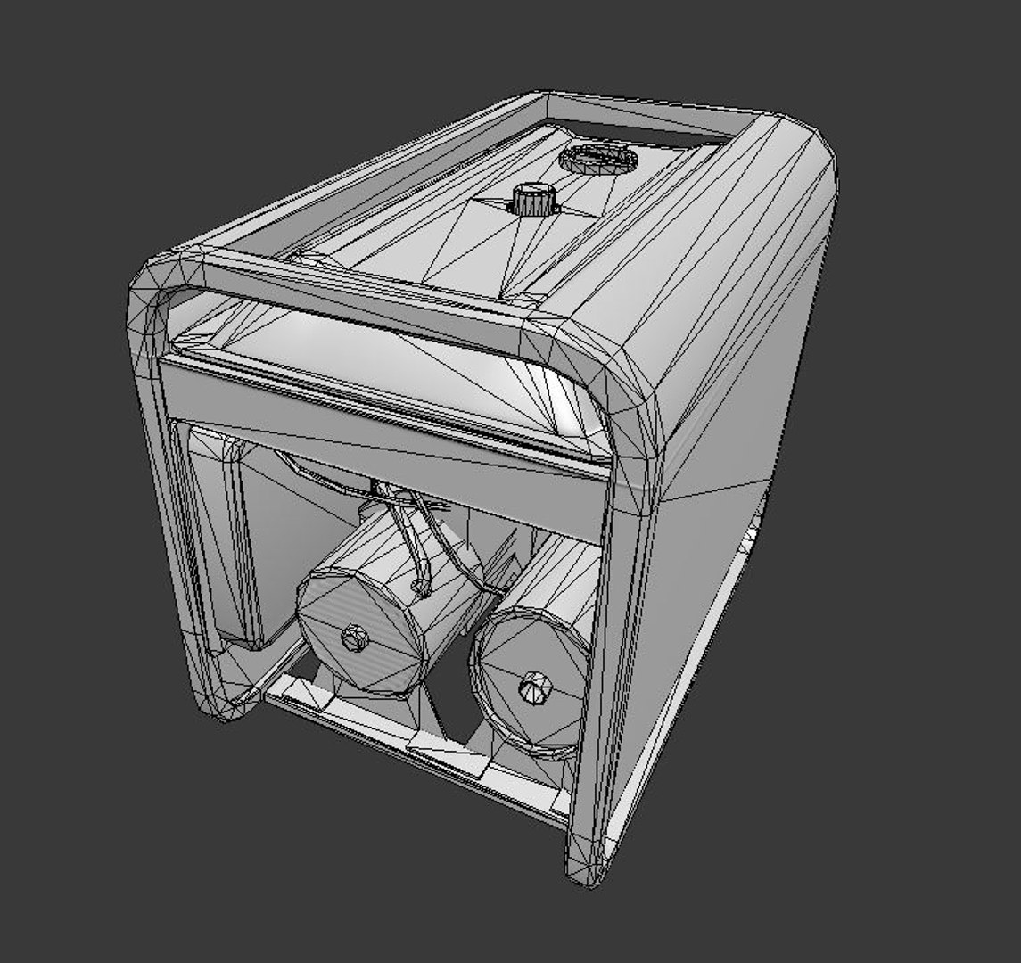 Portable Power Generator 3d Obj