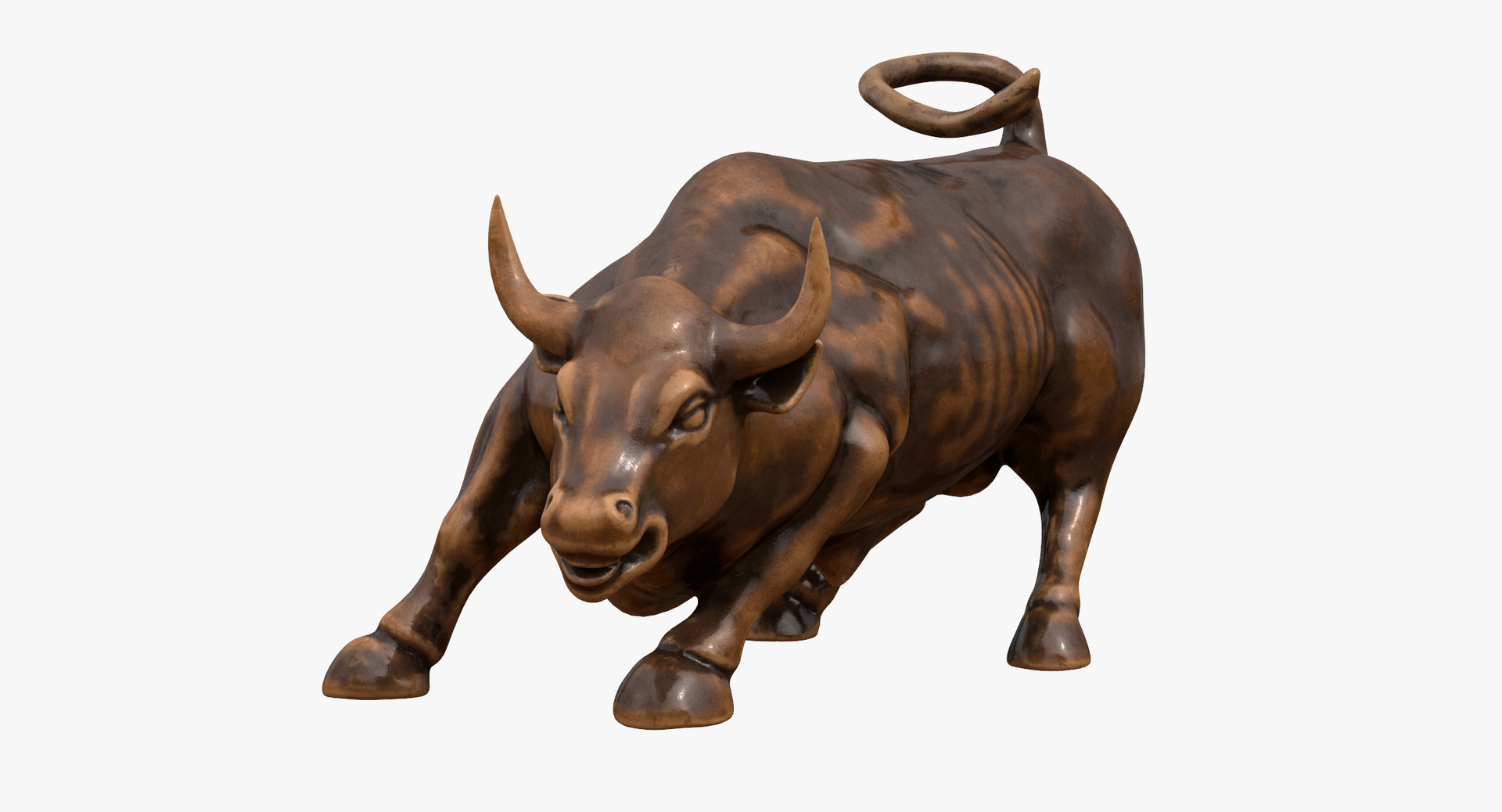 Bull wall street 3D model - TurboSquid 1687357
