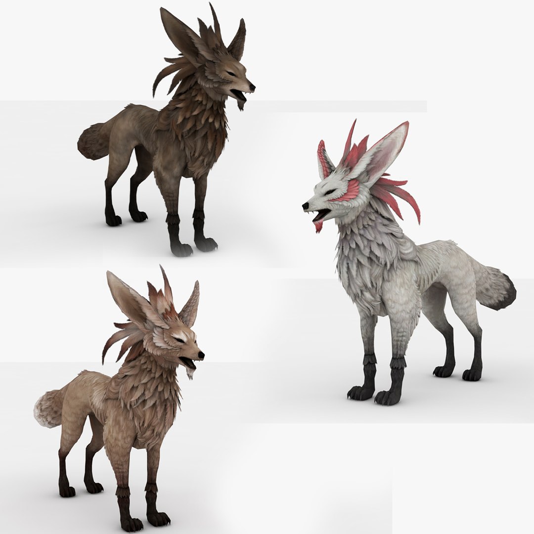 3in1 Fox 3D - TurboSquid 2366972
