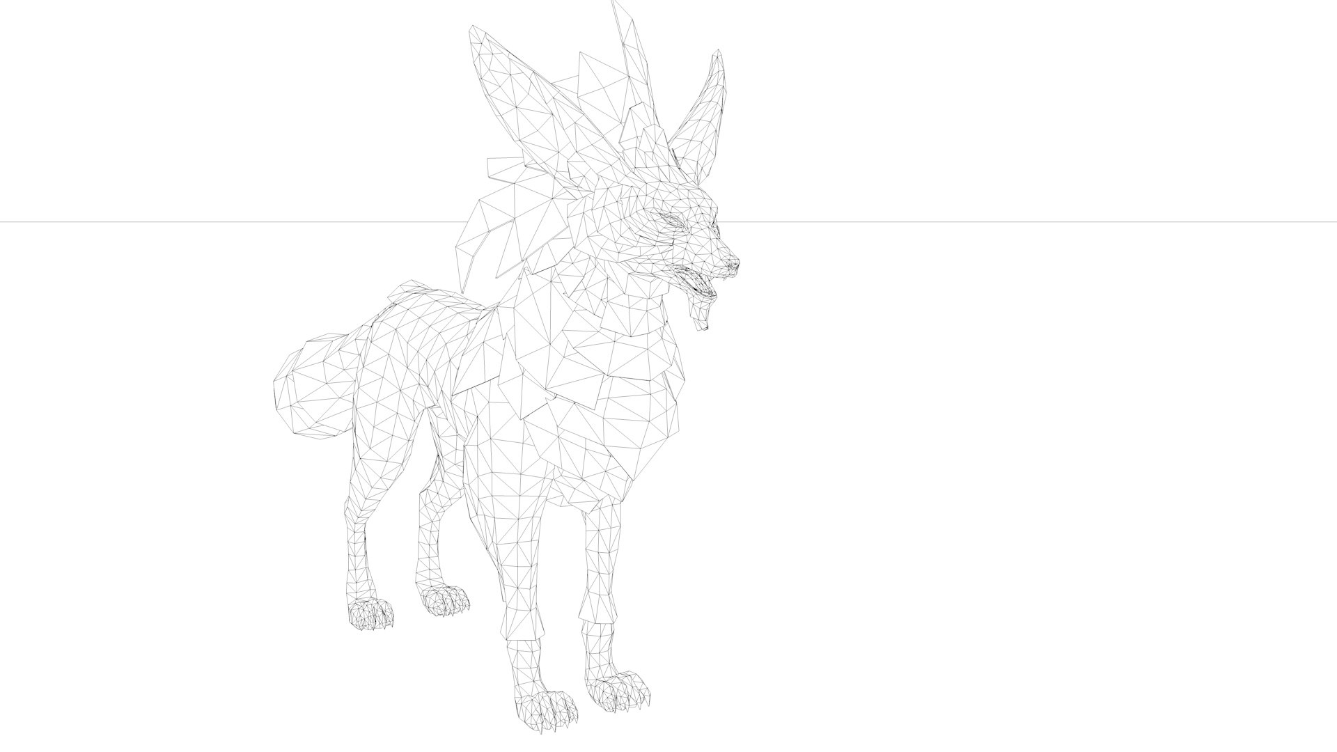 3in1 Fox 3D - TurboSquid 2366972