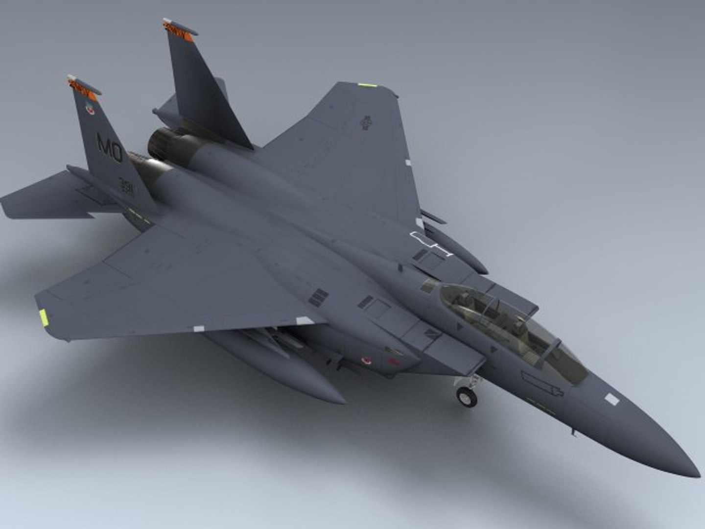 3d Model F-15e Strike Eagle