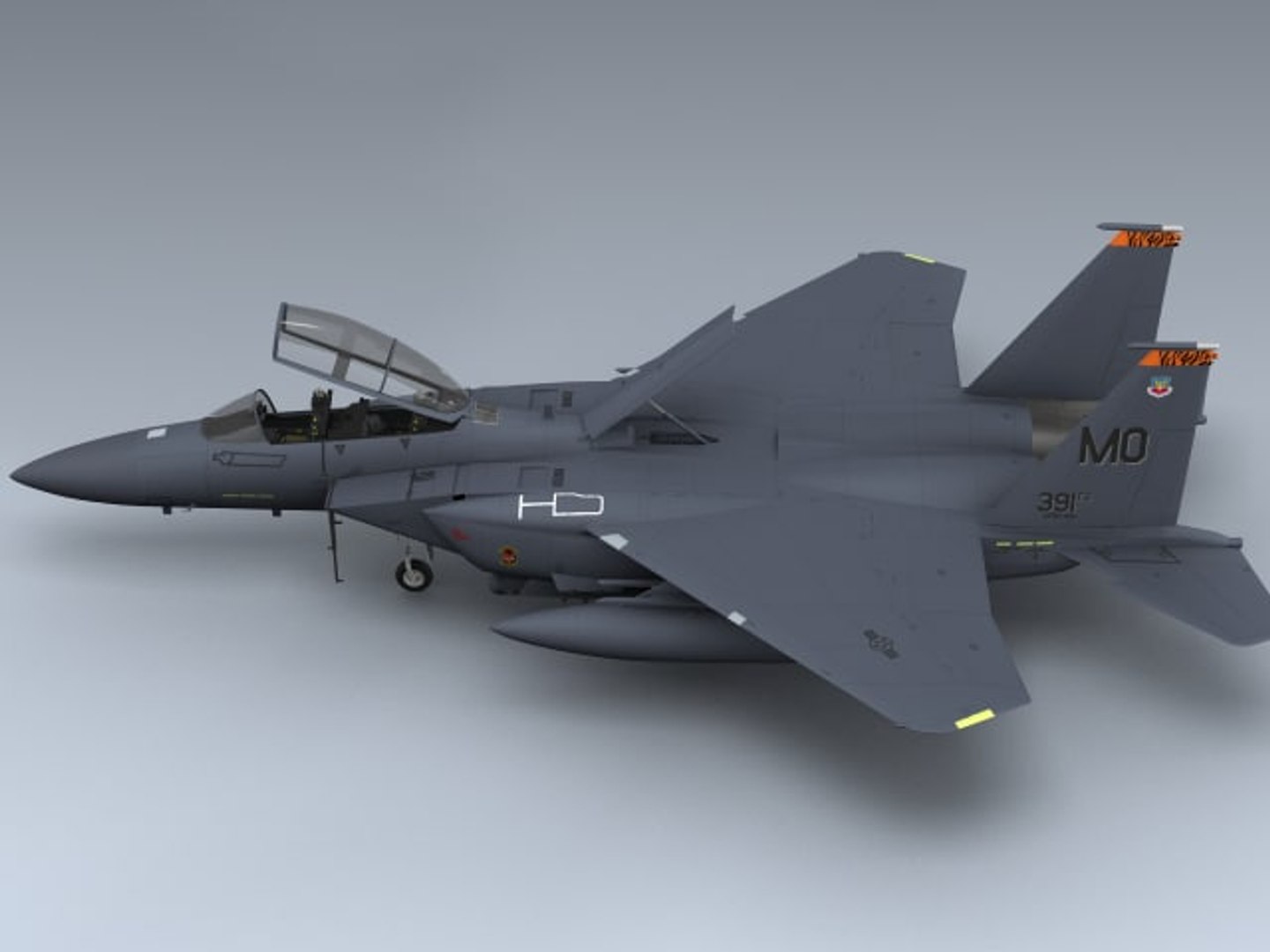 3d Model F-15e Strike Eagle
