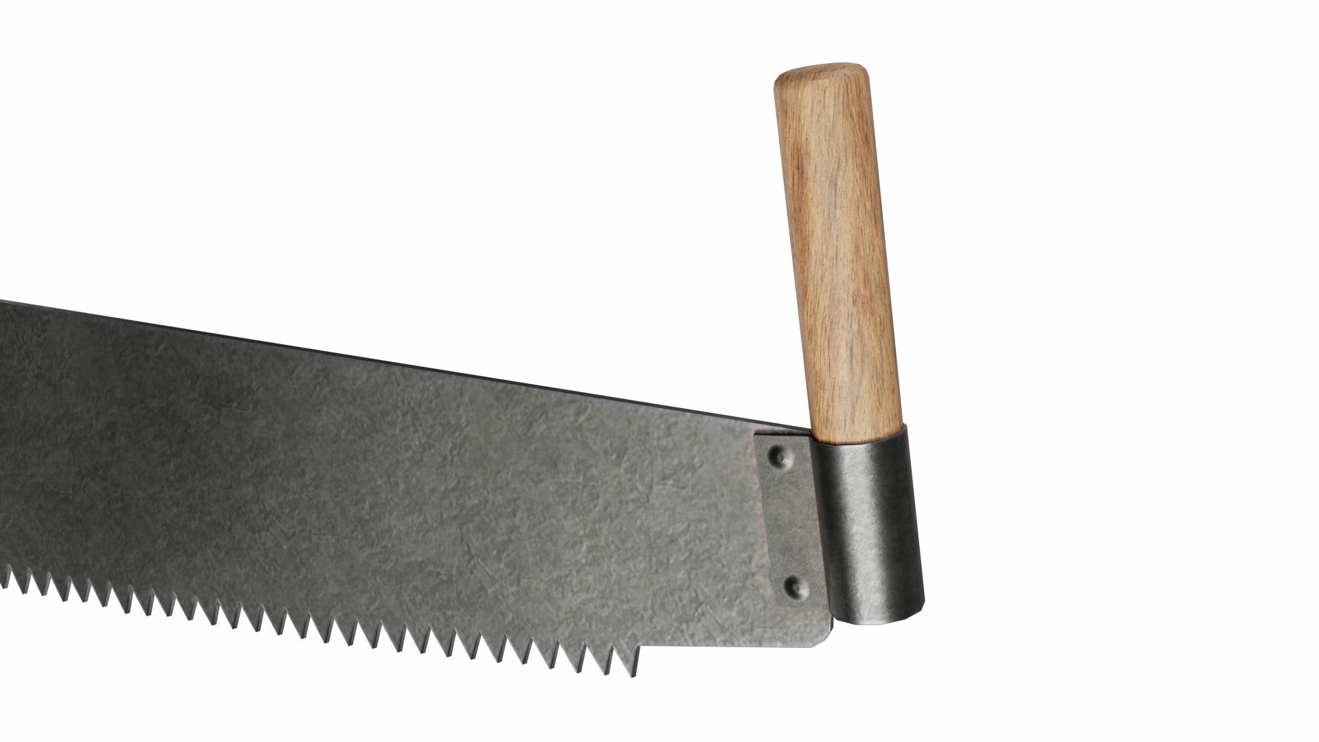 Two Handed Saw 3D Model - TurboSquid 2122806