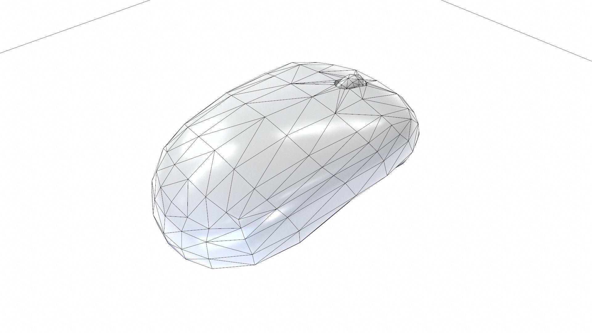 3D White Retro Vintage Old Rollder Ball Pc Mouse Da1 - TurboSquid 1964986