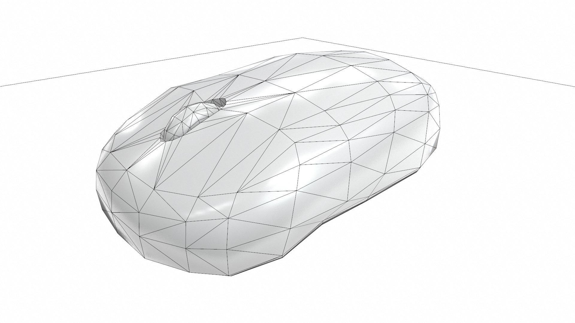 3D White Retro Vintage Old Rollder Ball Pc Mouse Da1 - TurboSquid 1964986