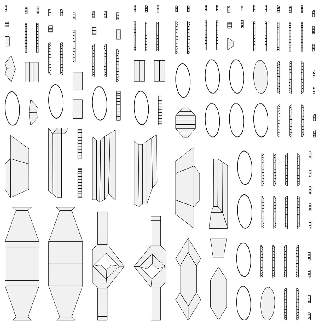 3D Low Poly Stylized Sword Collection Base Mesh Model - TurboSquid 2422942