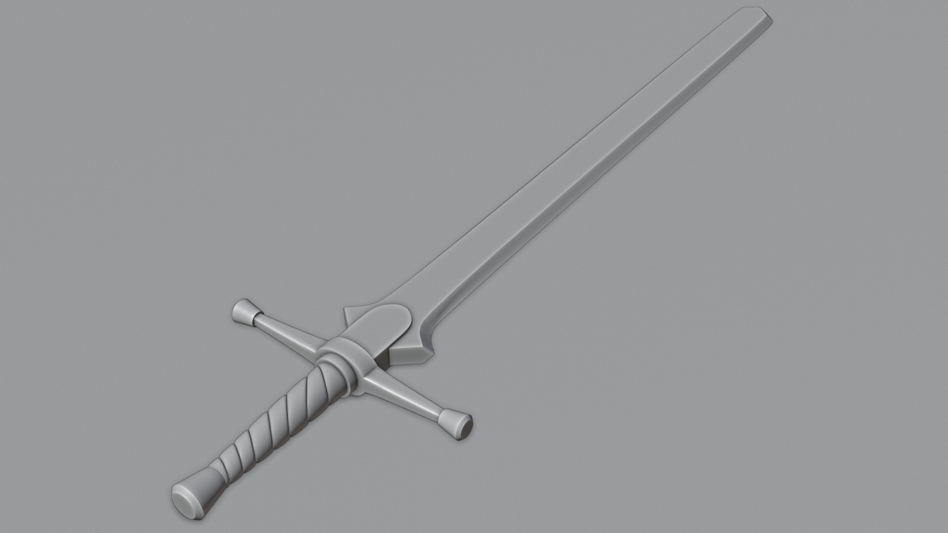 3D Low Poly Stylized Sword Collection Base Mesh Model - TurboSquid 2422942