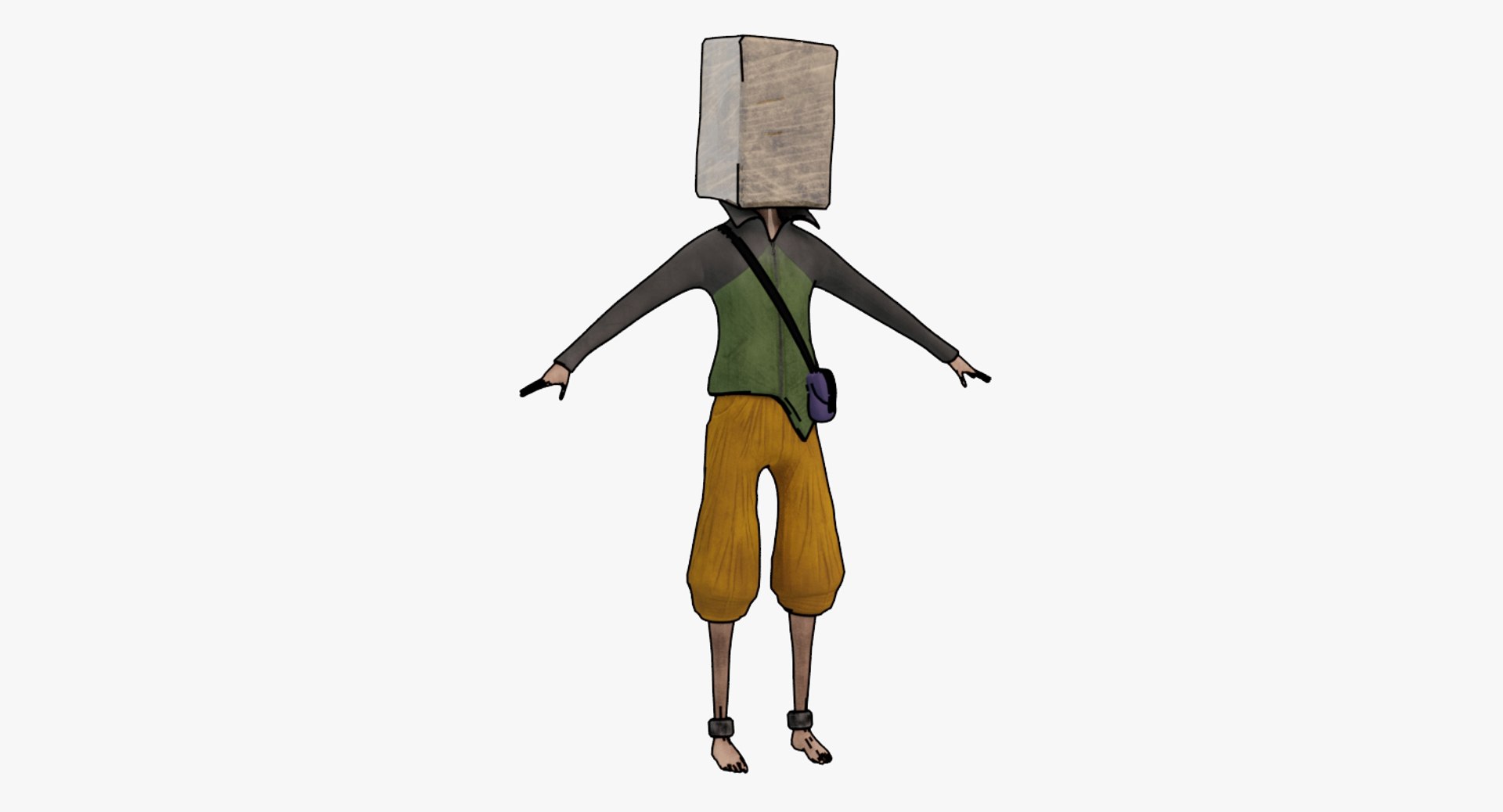 3D Little - Low Poly Animation Character - TurboSquid 1746496