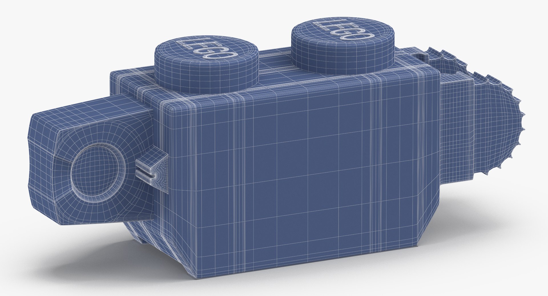 Dark azur lego bricks 3D model - TurboSquid 1492379