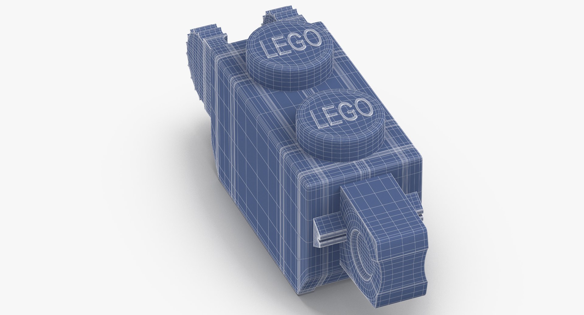 Dark azur lego bricks 3D model - TurboSquid 1492379