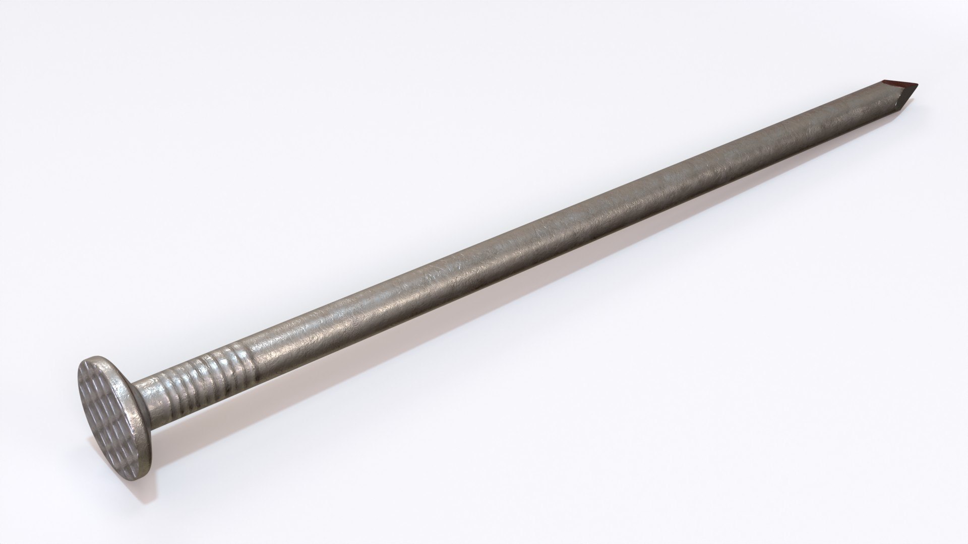 3D Steel Nail Model - TurboSquid 2210863