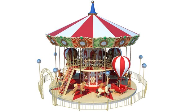 Amusement park toys 3D model - TurboSquid 1573062