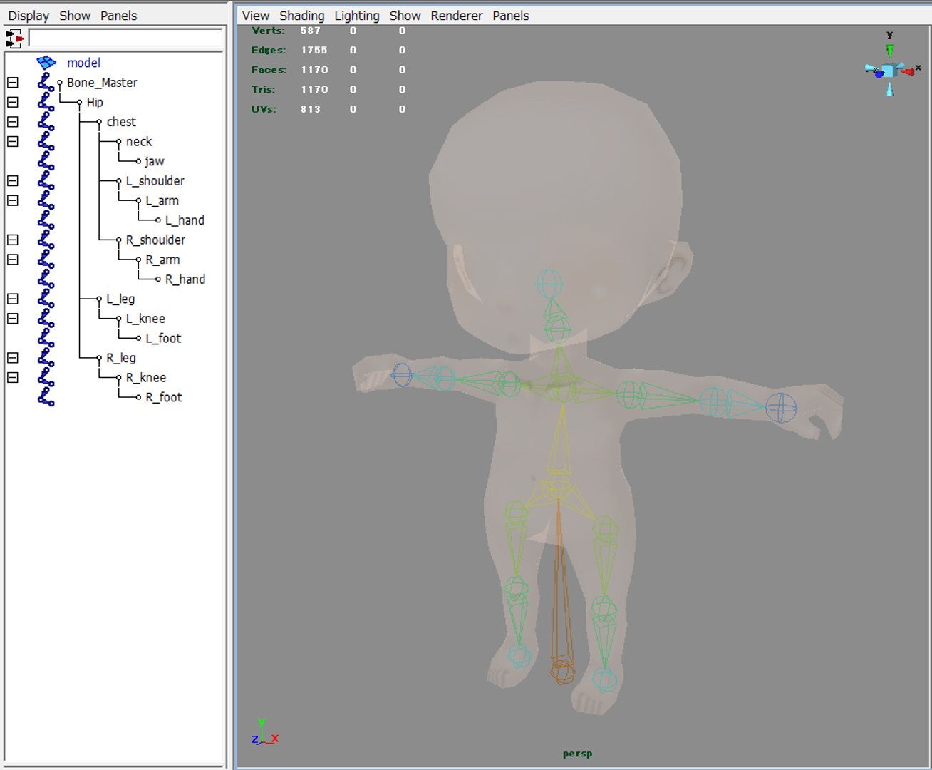 Base human skeletonhuman 3D model - TurboSquid 1347379