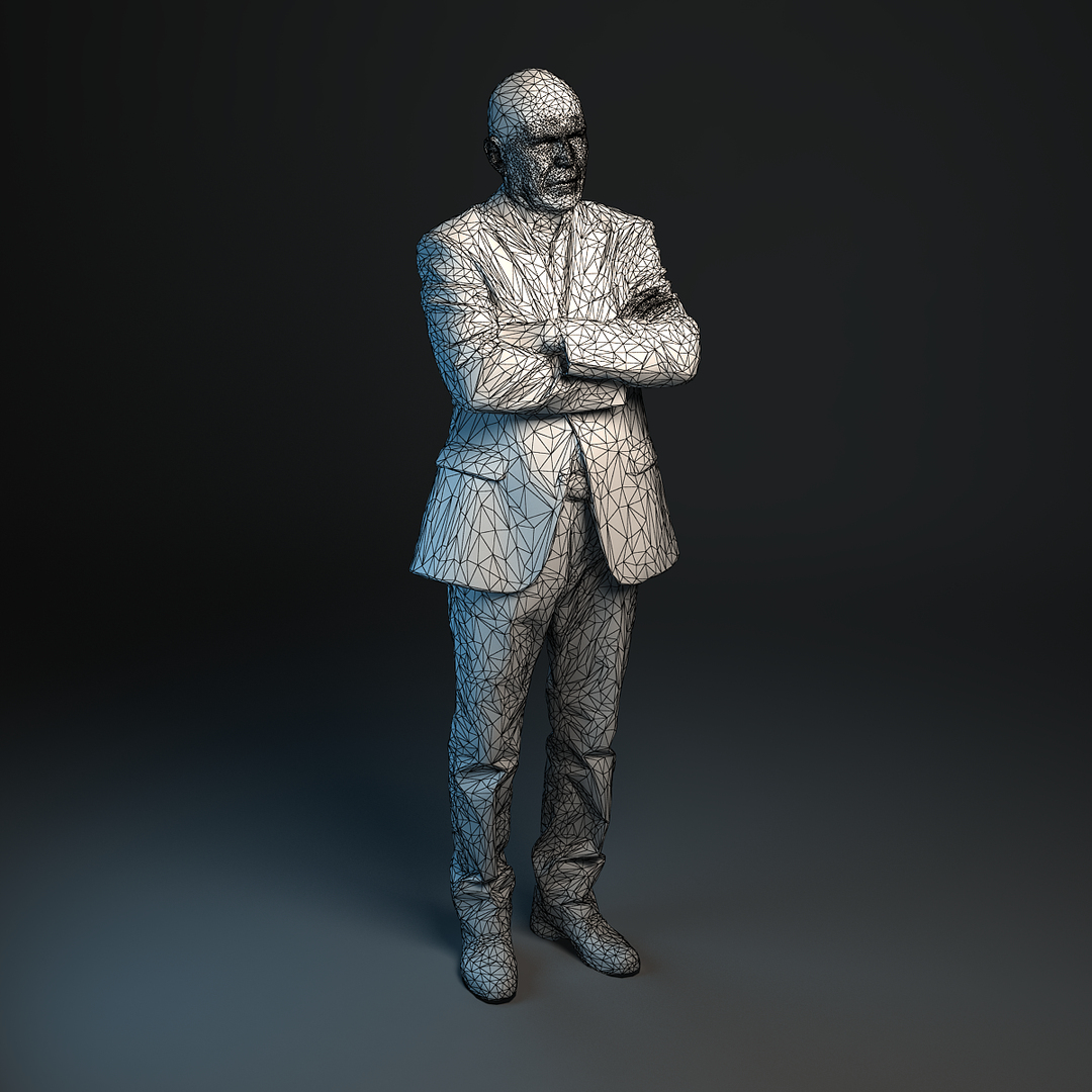 3ds max human body