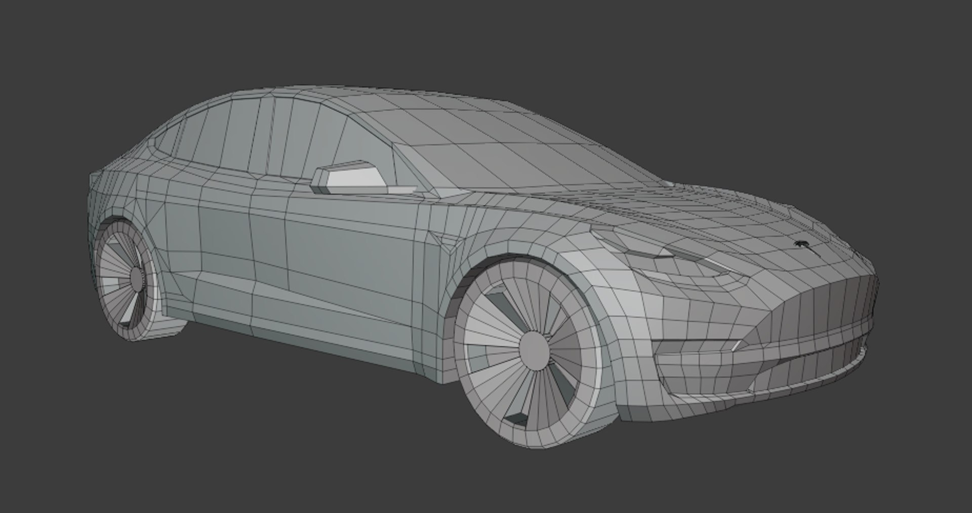 3D Tesla Model 3 Low Poly 3D Model - TurboSquid 1720179