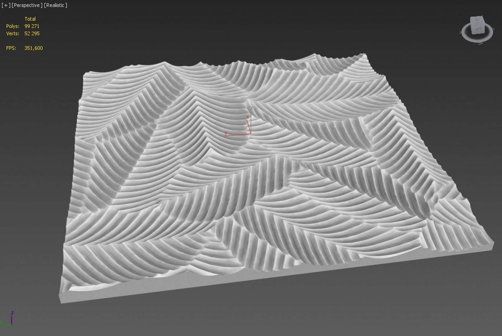 3D Gypsum Leaves - TurboSquid 1258270