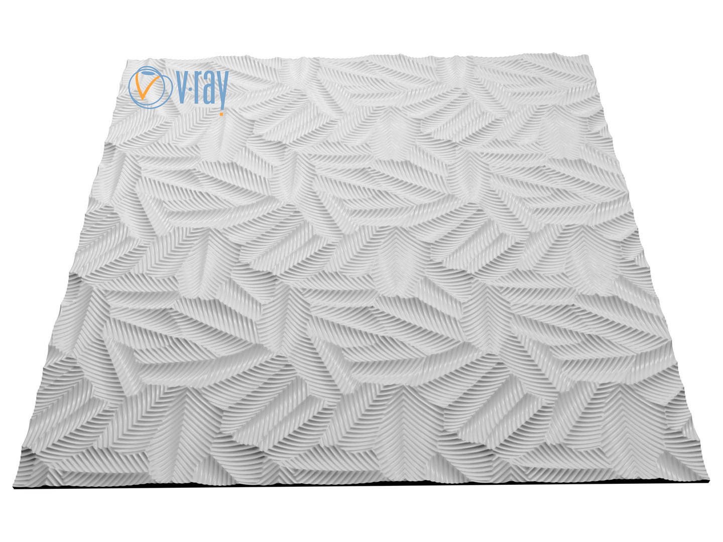 3D Gypsum Leaves - TurboSquid 1258270