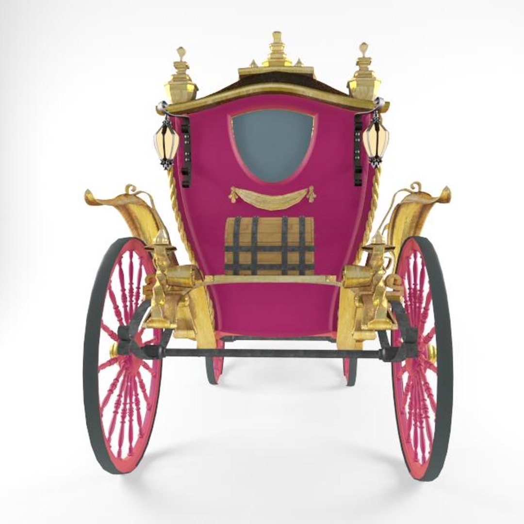 3d Classic Coach Model