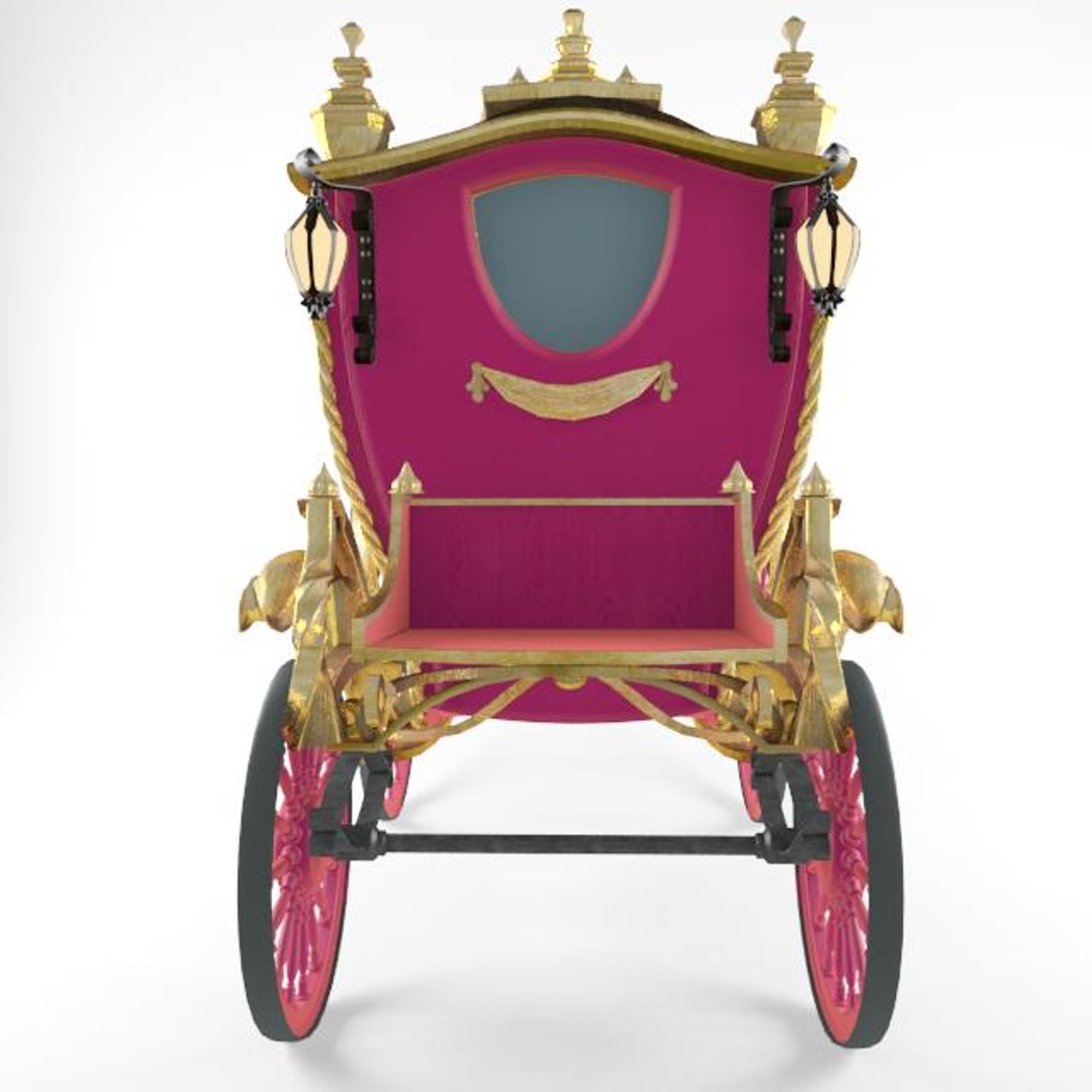 3d Classic Coach Model