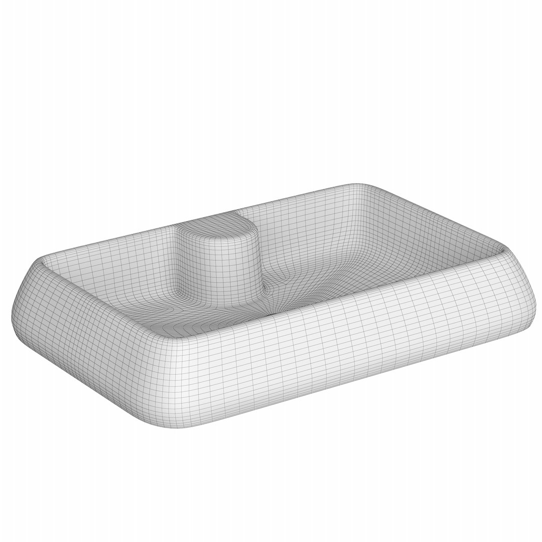 3D Basin Rounded Rectangle Shape Model - TurboSquid 1693572