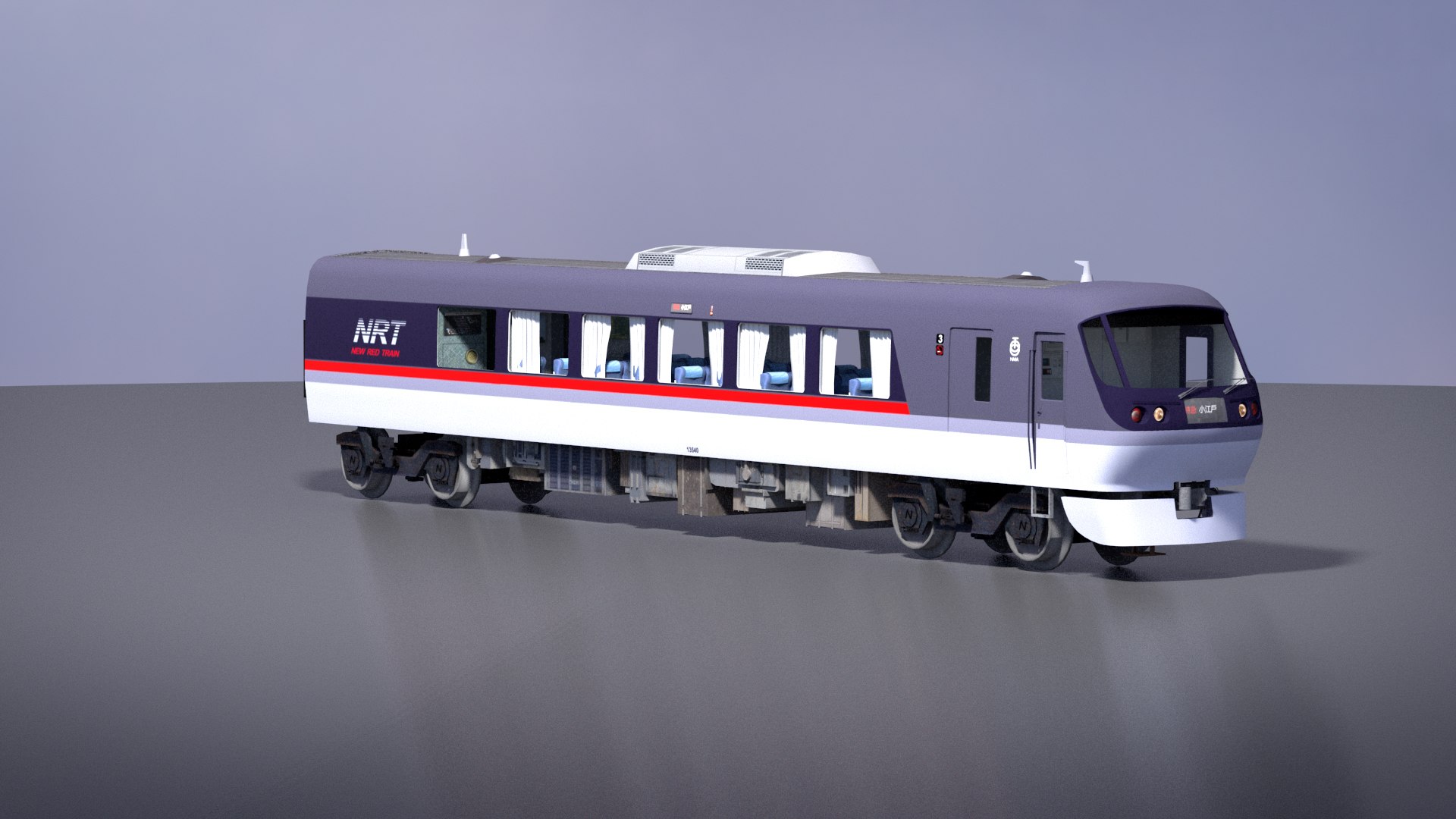 3D Model Jr Train 0001 - TurboSquid 2319753