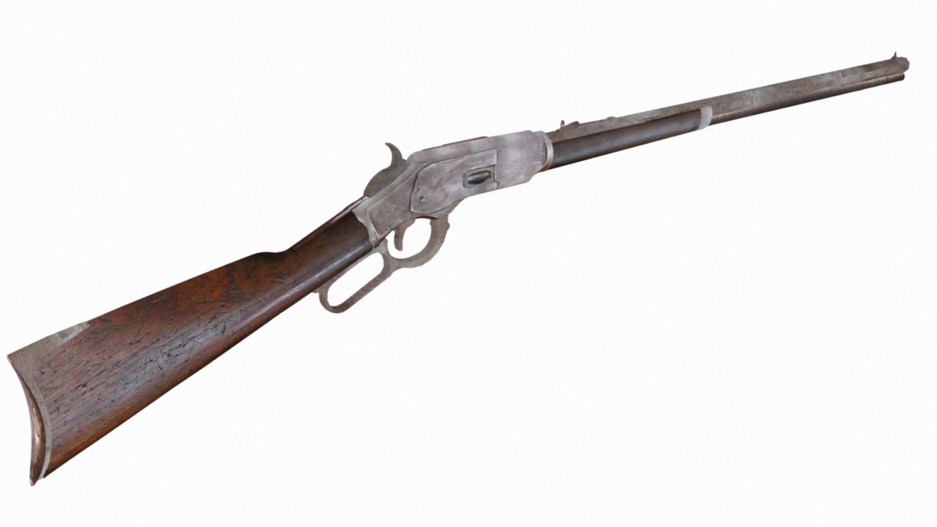 Firearms Winchester Rifle 1876 3D Model - TurboSquid 1208675