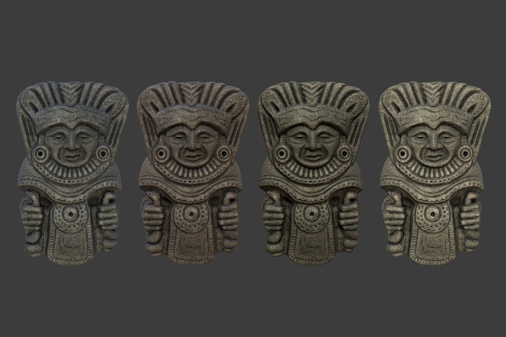 Shaman tribal mask 3D model - TurboSquid 1205041