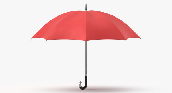 Umbrella 01 Red 3D model - TurboSquid 1818817