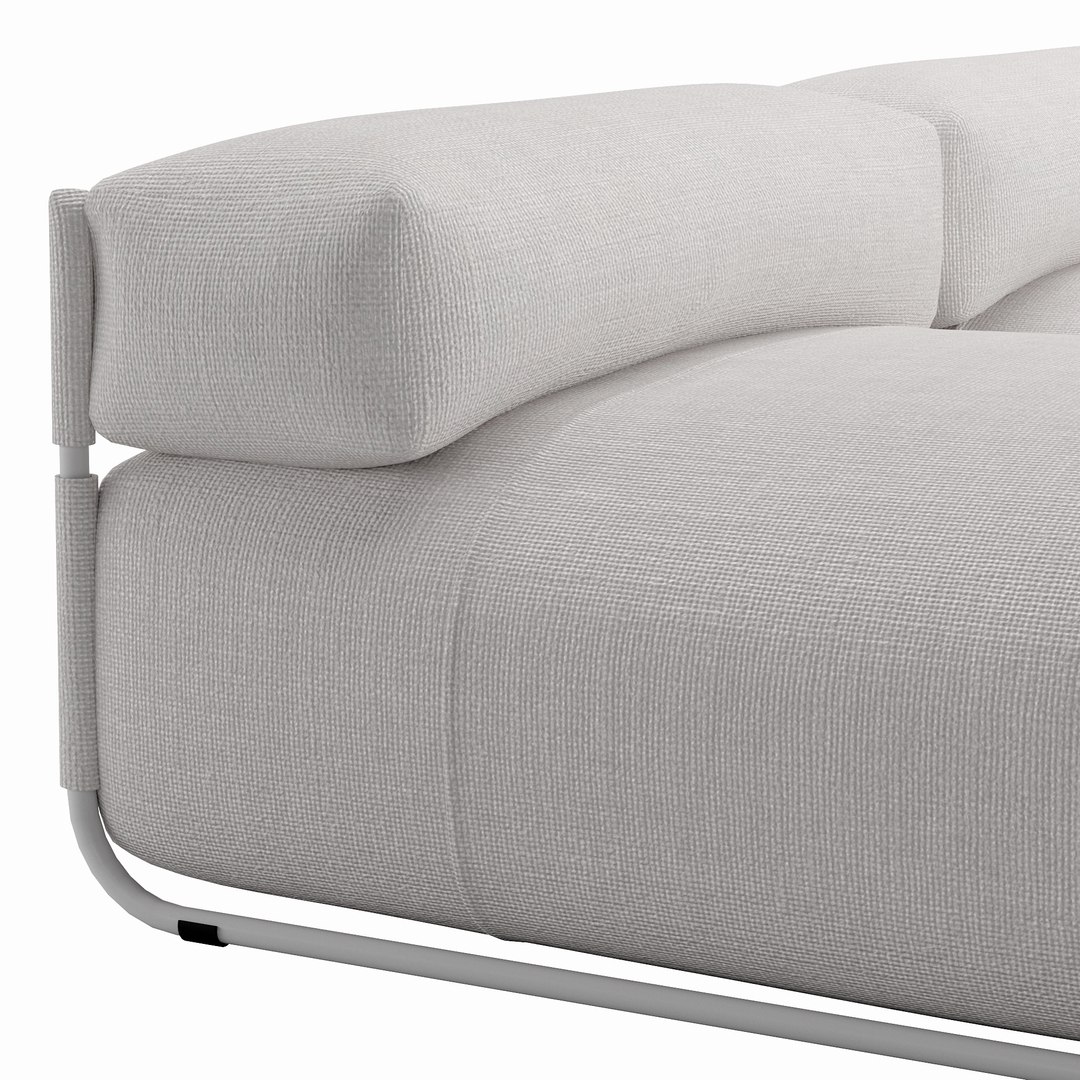 Square Modular Sofa Model - TurboSquid 1874955