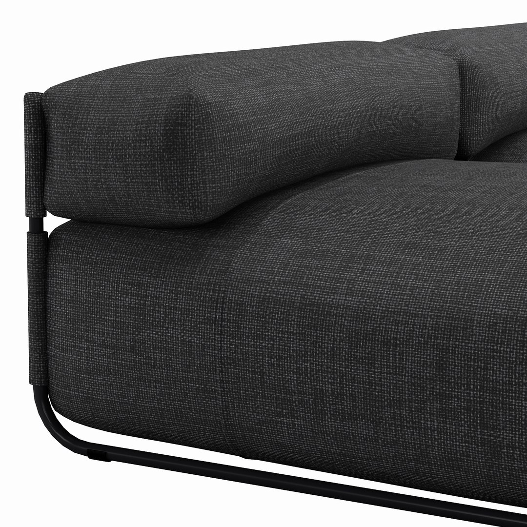 Square Modular Sofa Model - TurboSquid 1874955