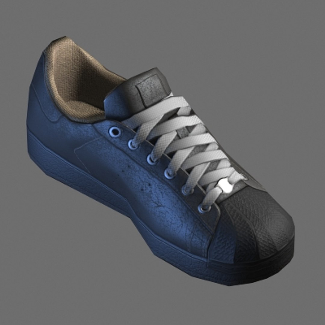 3ds Max Sport Shoes Modeled