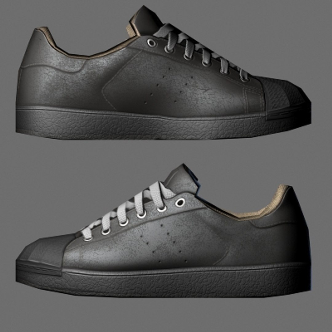 3ds Max Sport Shoes Modeled