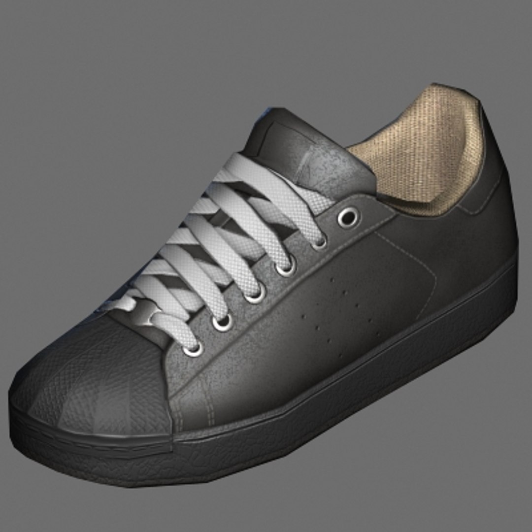 3ds Max Sport Shoes Modeled