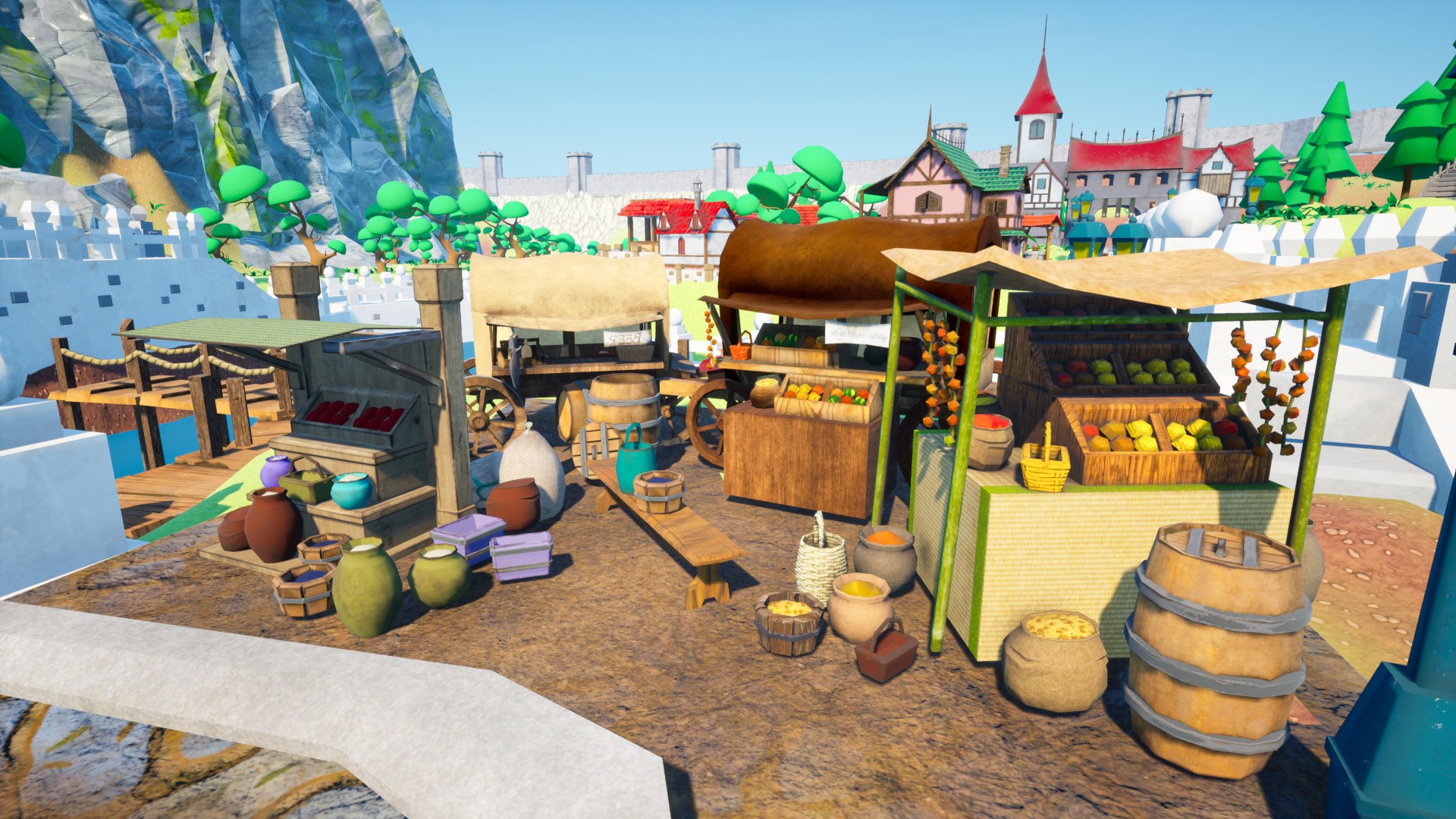 3D Model Middle Ages Historical Environment Pack - TurboSquid 2327123