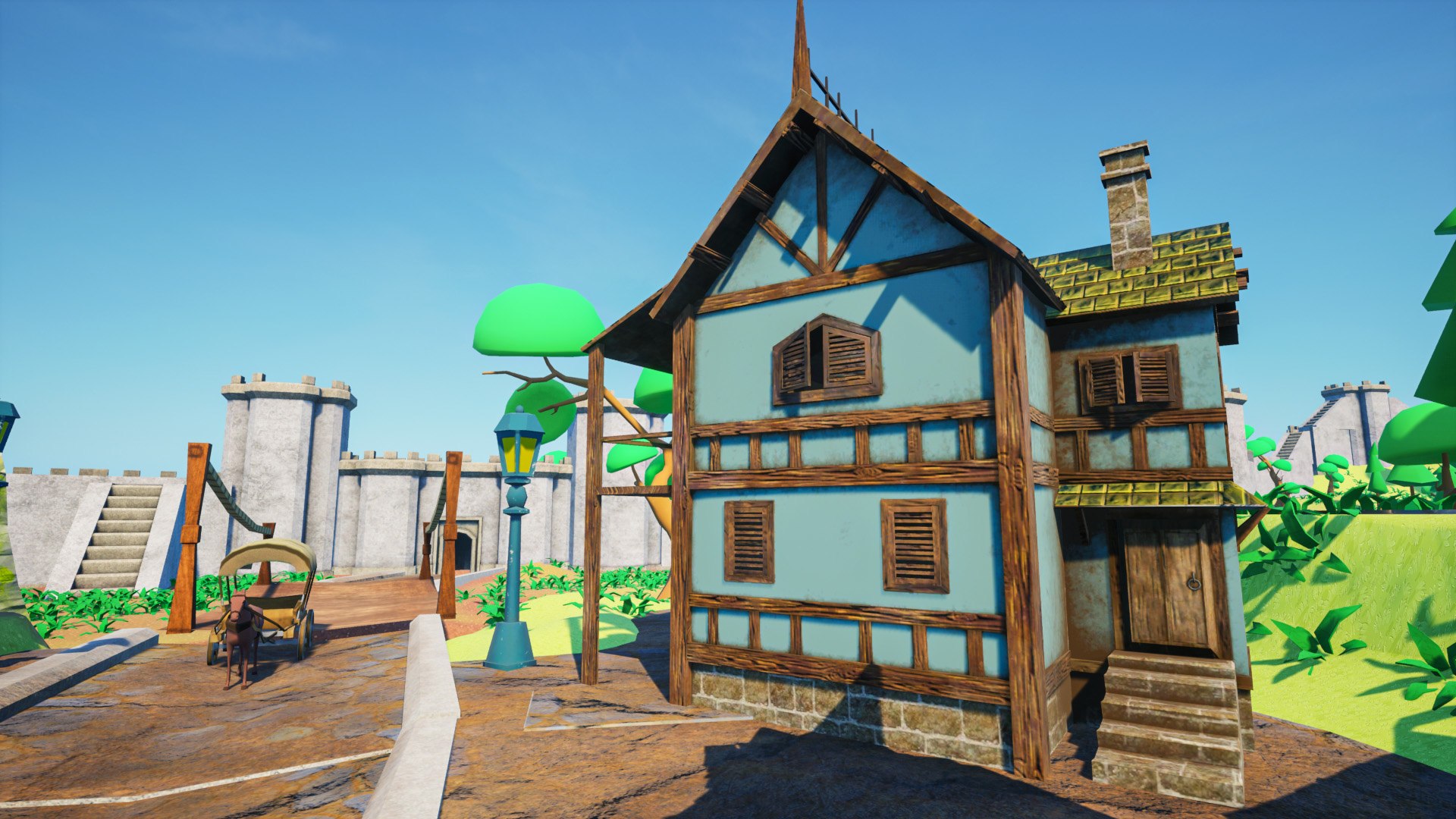 3D Model Middle Ages Historical Environment Pack - TurboSquid 2327123