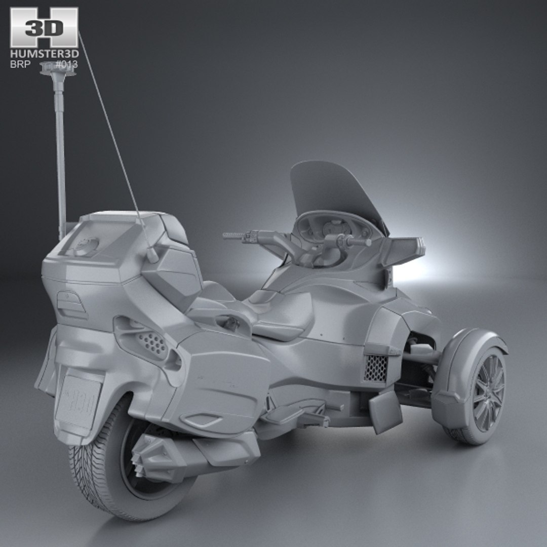 3D Model Brp Can-am Spyder - TurboSquid 1185934