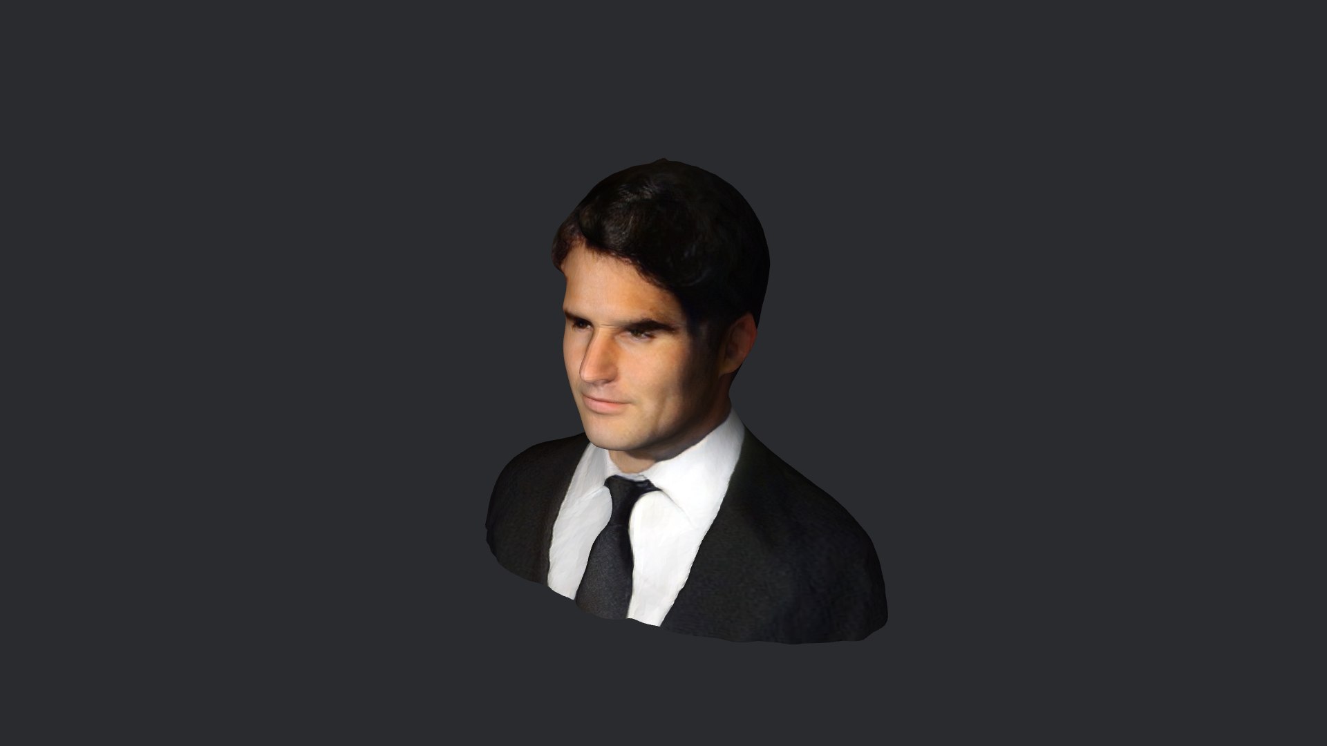 3D Model Roger Federer- Realistic Bust Head Ready 3d Model - TurboSquid ...