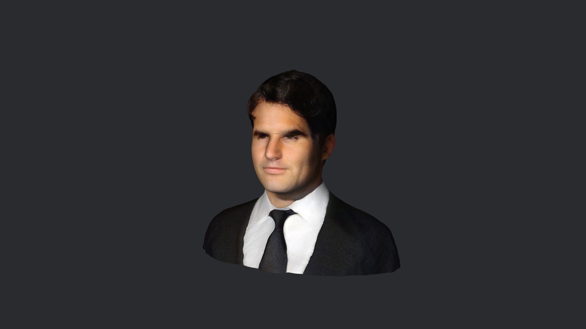 3D Model Roger Federer- Realistic Bust Head Ready 3d Model - TurboSquid ...