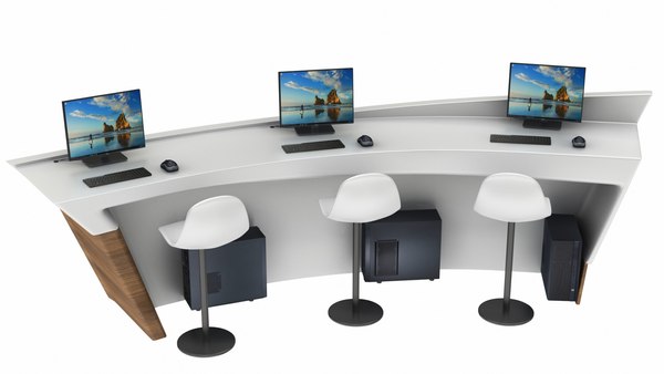 Modern info 3D model - TurboSquid 1699593