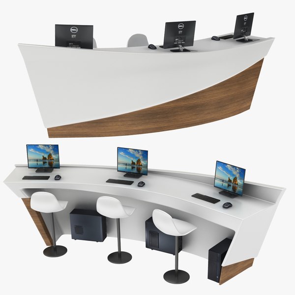 Reception Desk 3D Models for Download | TurboSquid