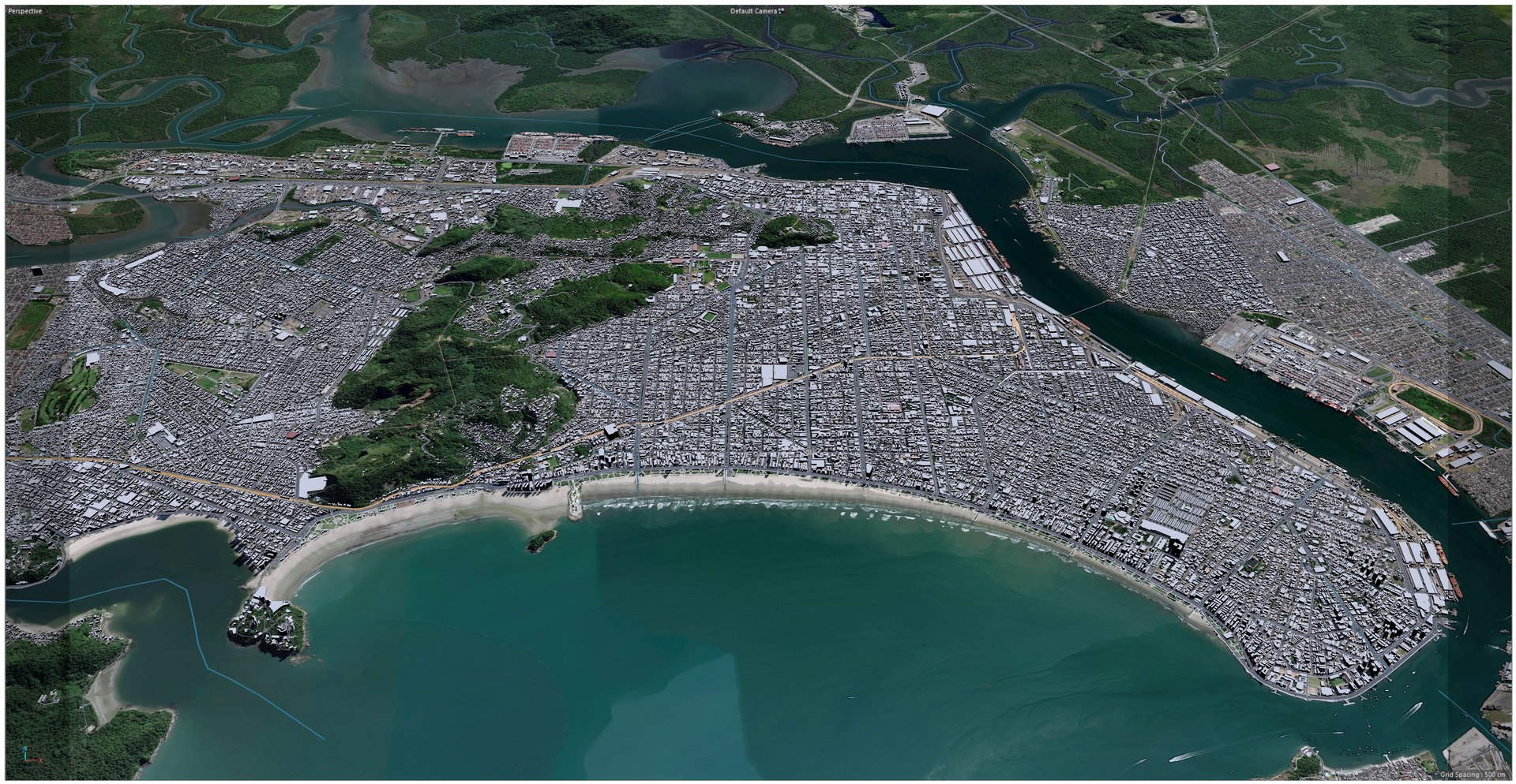Santos Brazil Model - TurboSquid 2194837