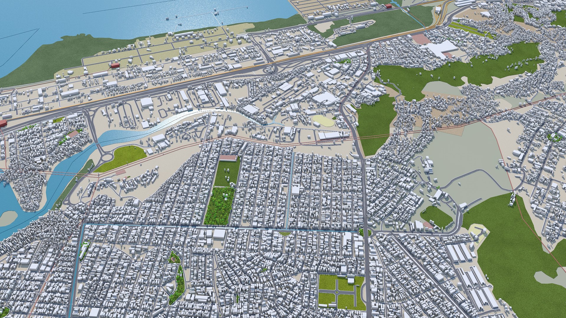 Santos Brazil Model - TurboSquid 2194837