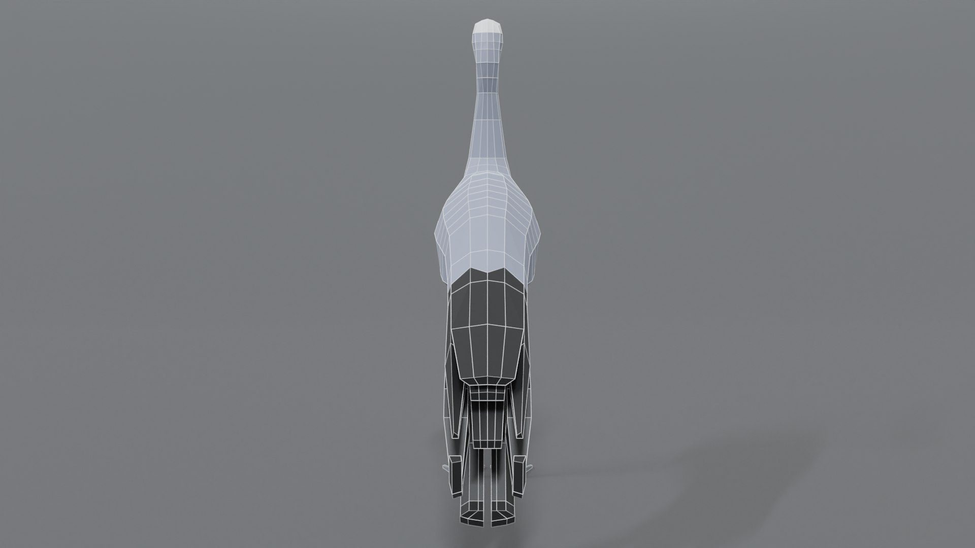 Blue Crane Model - TurboSquid 1616742