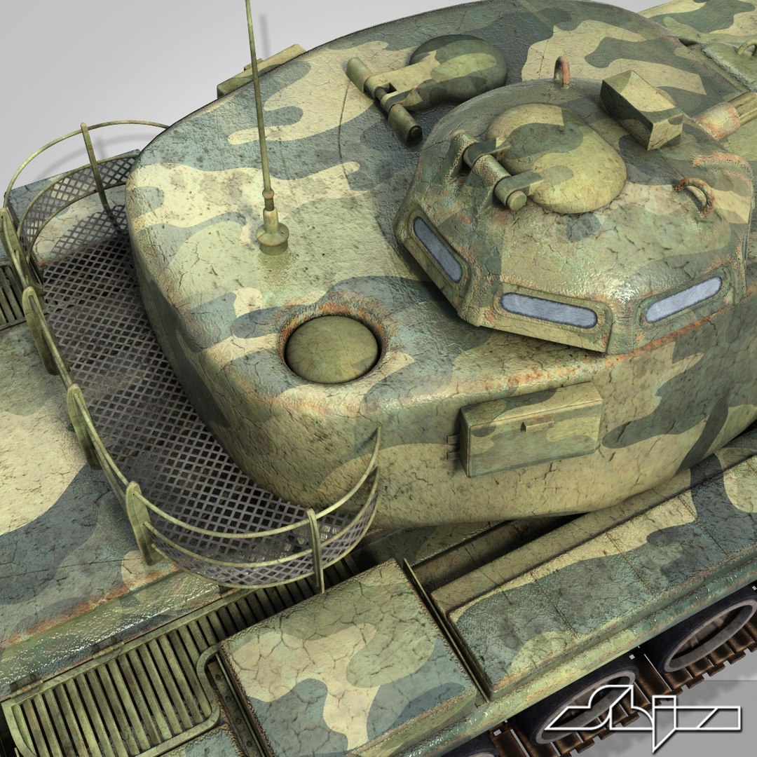 3d gun tank m60 patton